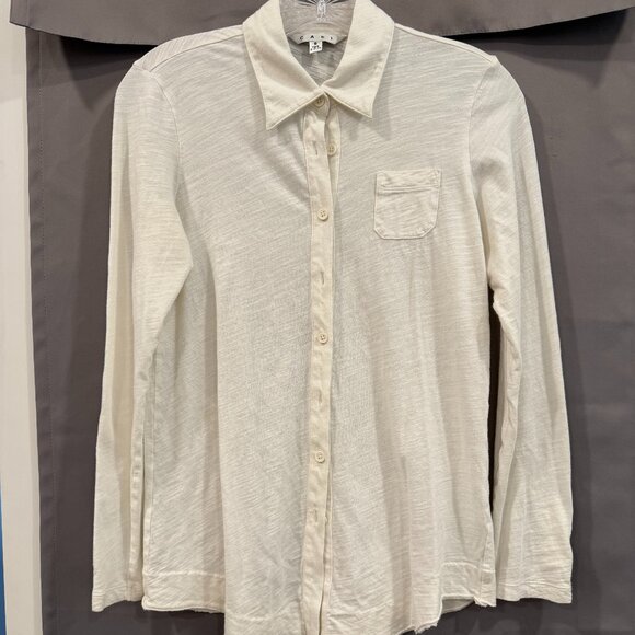CAbi | Tops | Cabi Draped Button Up | Poshmark